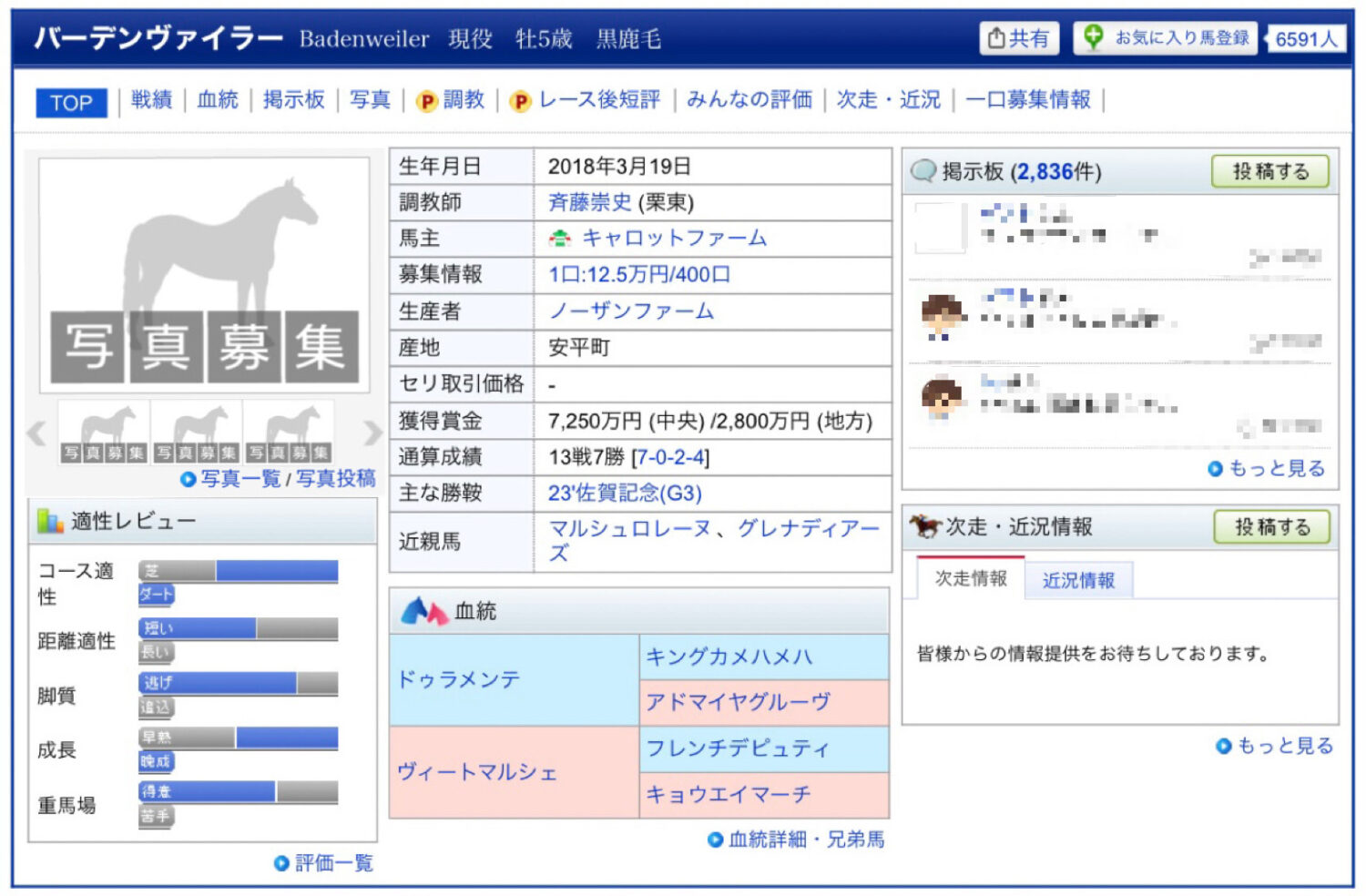 佐賀記念(Jpn3) v バーデンヴァイラー v | まいこのヘタ馬パラダイス！